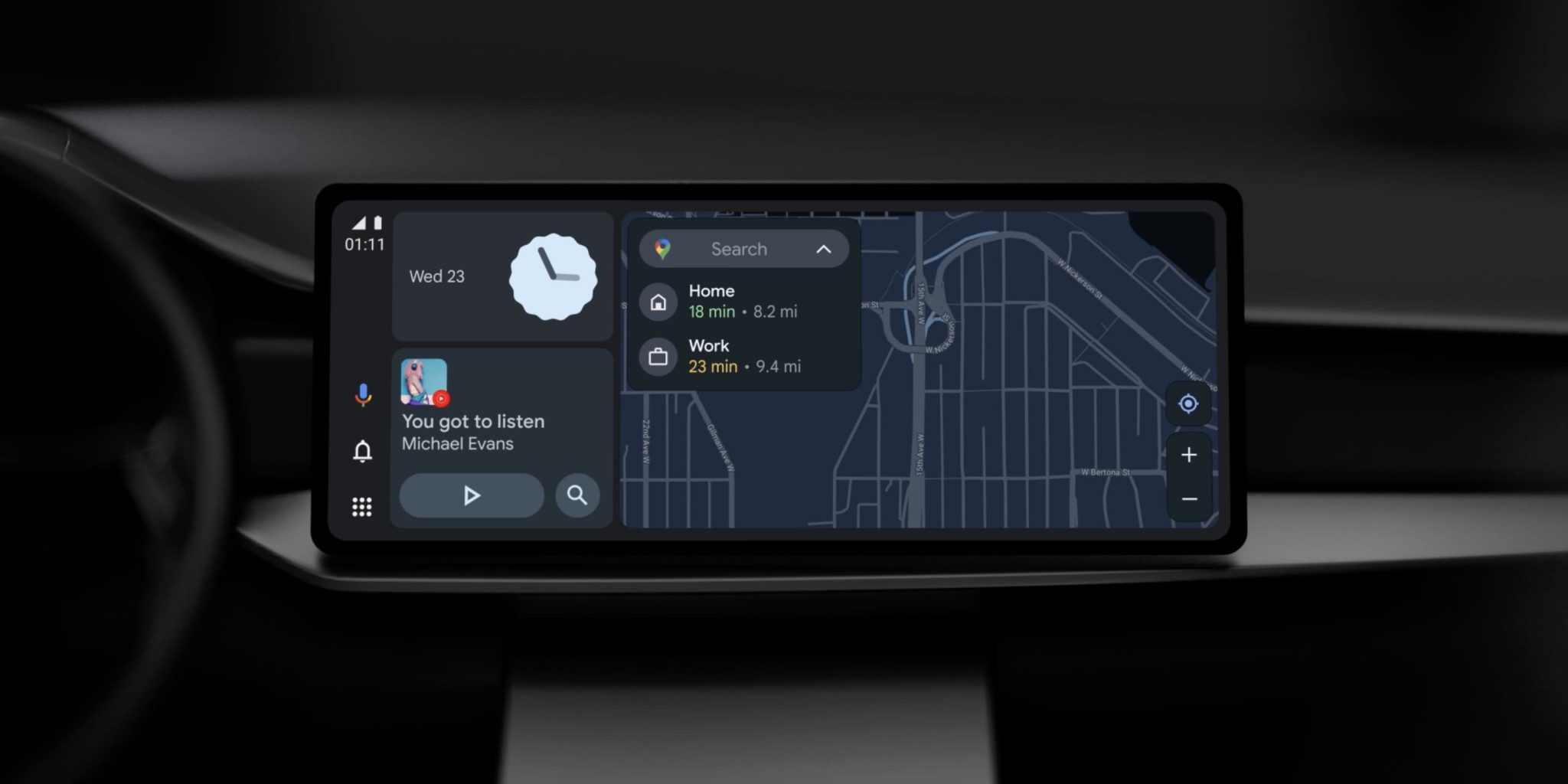 Android Auto Gets CarPlay-Like Split-Screen Home Screen Layout: All New ...
