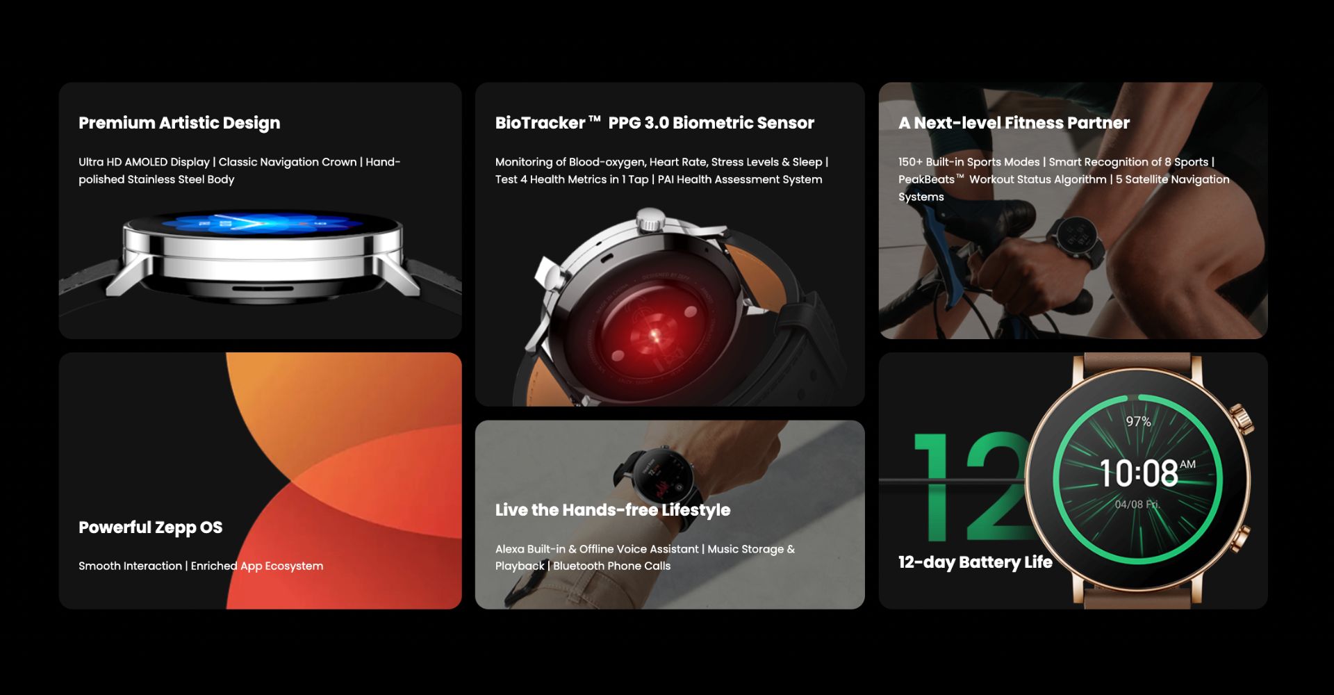 Amazfit GTR 3 Pro Limited Edition With Stainless Steel Frame and ...